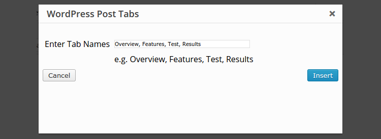 How To Add Tabs To Wordpress Posts And Pages Wpexplorer 4118