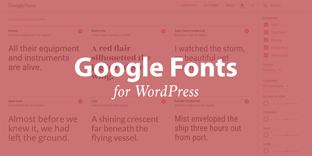 How To Add Google Fonts To WordPress WPExplorer