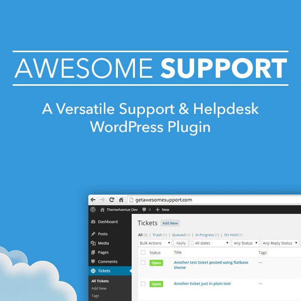 Awesome Support WordPress HelpDesk & Support Plugin - WPExplorer Awesome Support WordPress HelpDesk & Support Plugin - WPExplorer