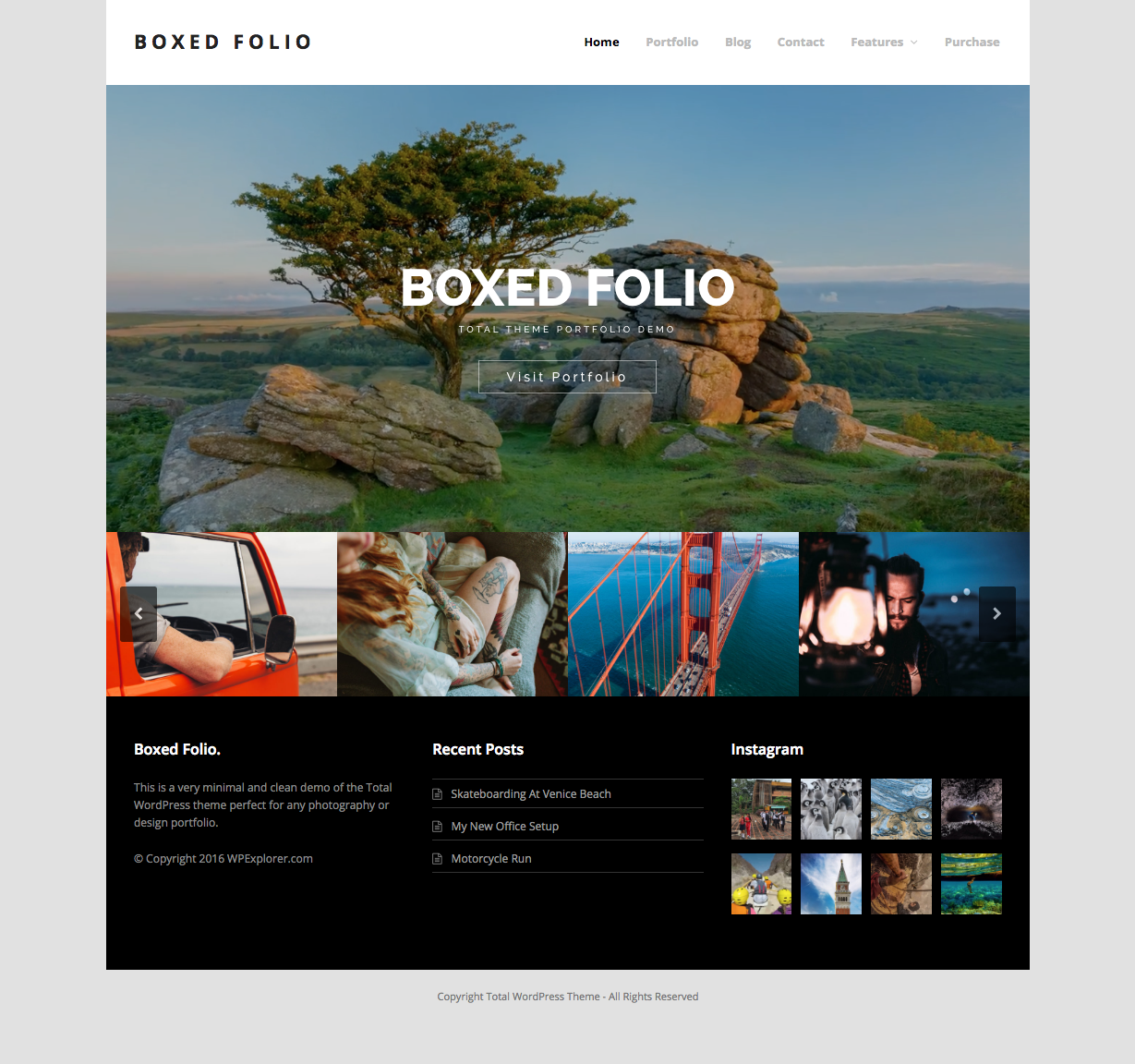 Boxed - Responsive Photography Portfolio WordPress Theme Boxed - Responsive Photography Portfolio WordPress Theme