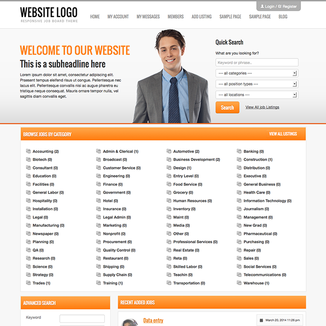 Job Board Responsive WordPress Theme - WPExplorer Job Board Responsive WordPress Theme - WPExplorer