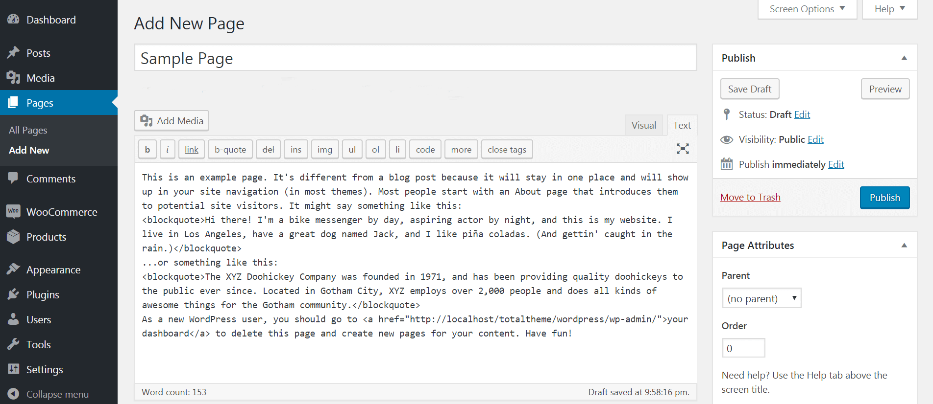 How to Create Your First WordPress Page and Post - WPExplorer