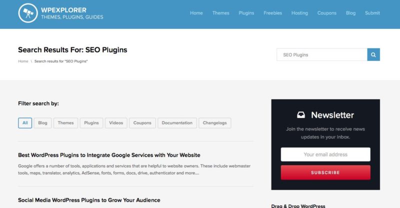 How to Customize Search Page Results in WordPress - WPExplorer